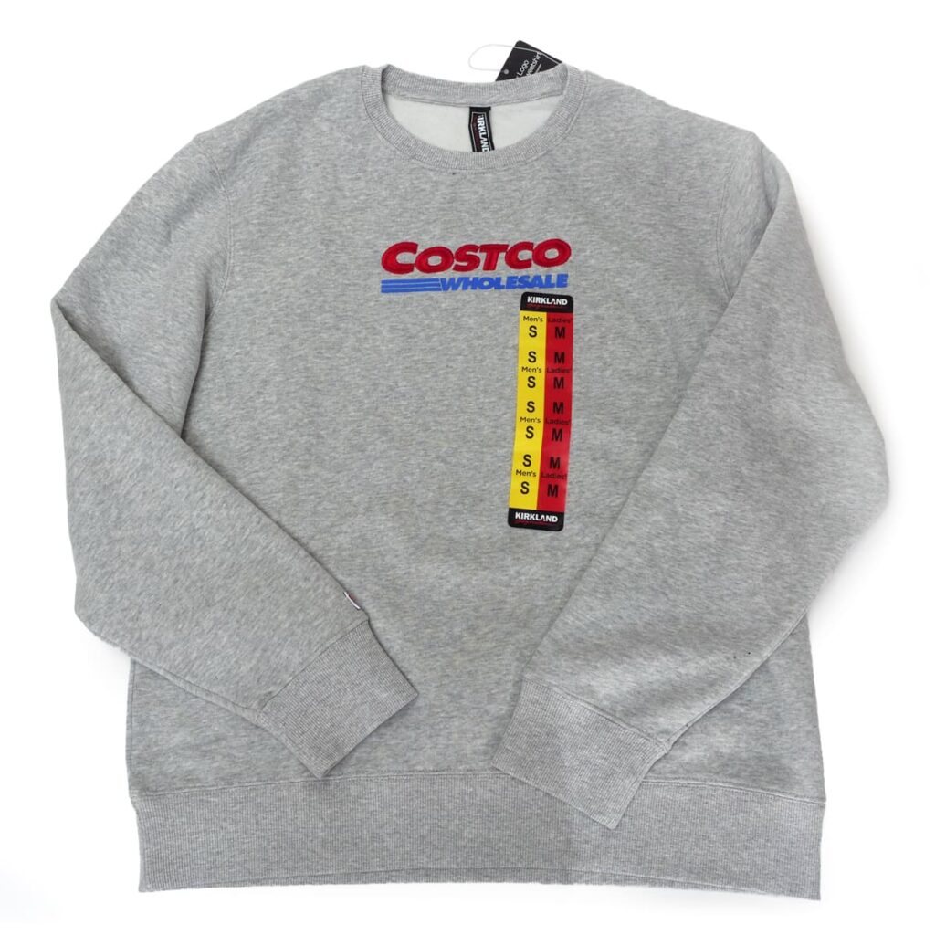カークランドシグネチャー コストコロゴスウェットシャツ（ロゴトレーナー） | コストコ通 コストコおすすめ商品の紹介ブログ